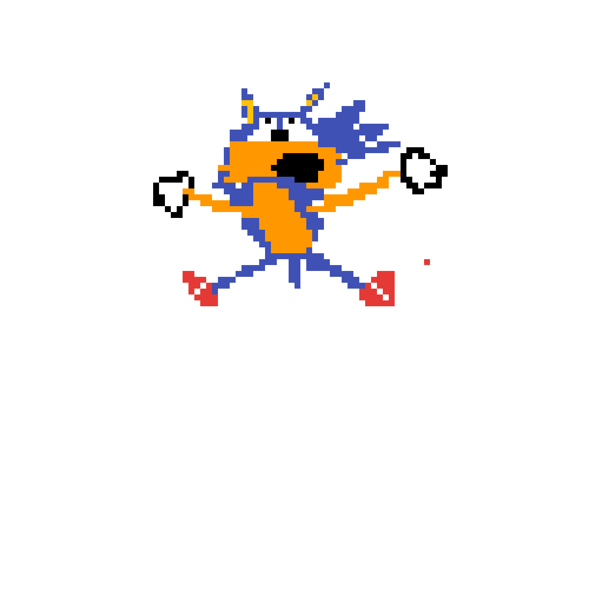 Editing sonic drowning - Free online pixel art drawing tool - Pixilart