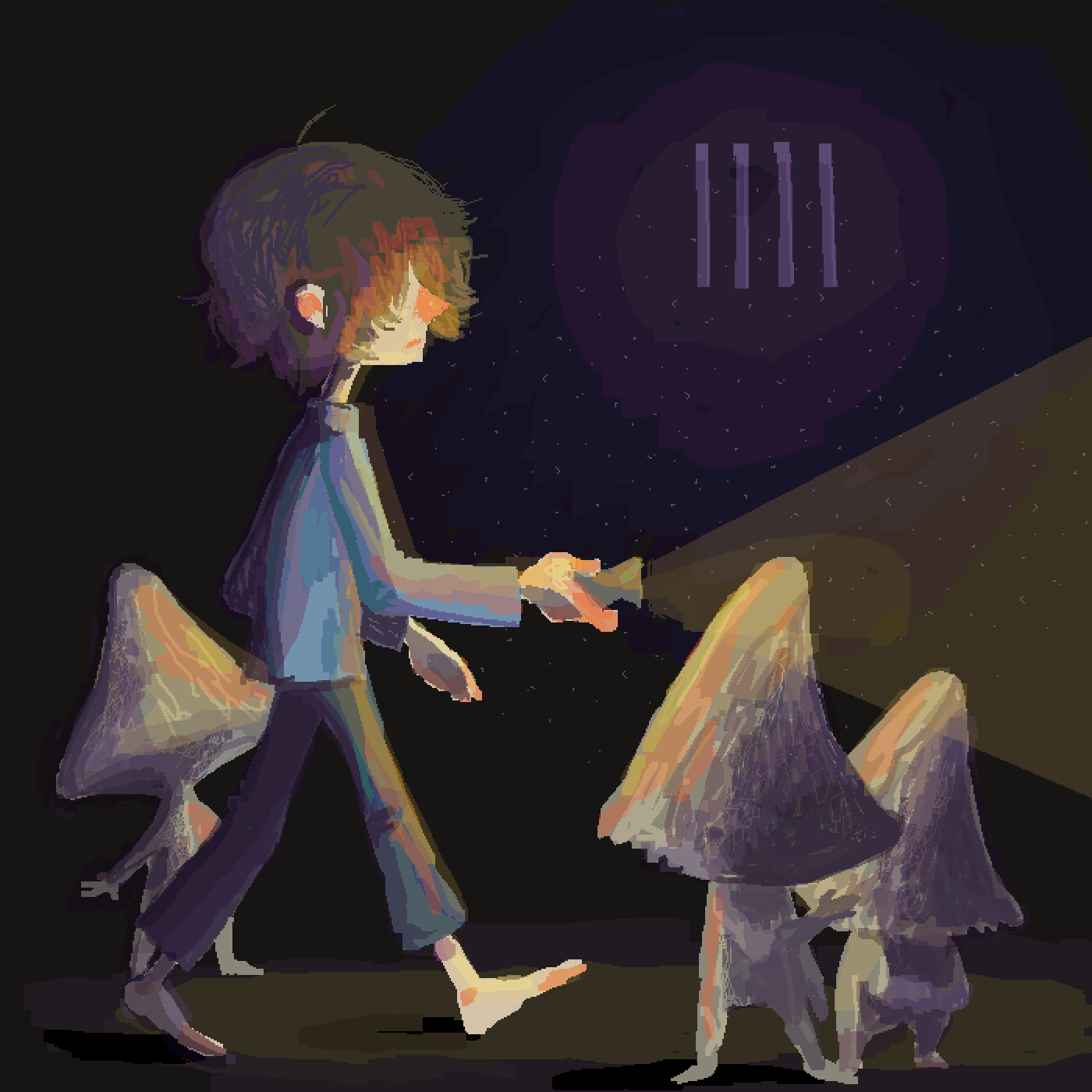 Pixilart - runaway kid 2 by keso42