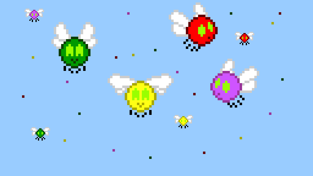 Editing The Parasprite Swarm - Free online pixel art drawing tool ...