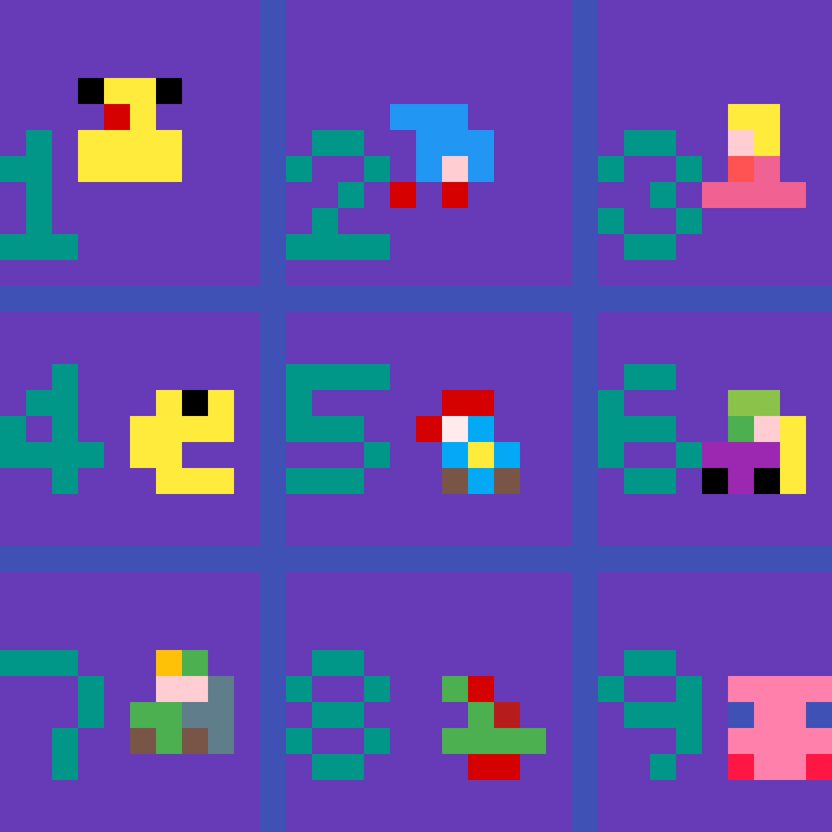 Pixilart - Some 4x4 pixels by MEGA-gamer25