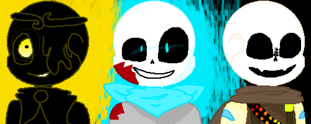 Pixilart - Shattered Star Sanses by IllusionsMirror