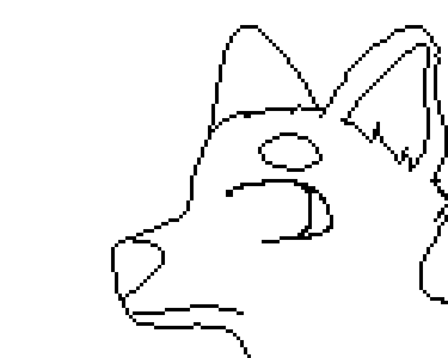 Pixilart - dog base by Pikpokpikle2