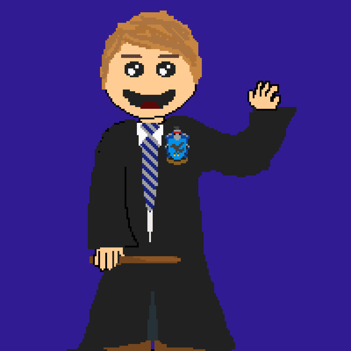 Pixilart - Ravenclaw student by Aspect420