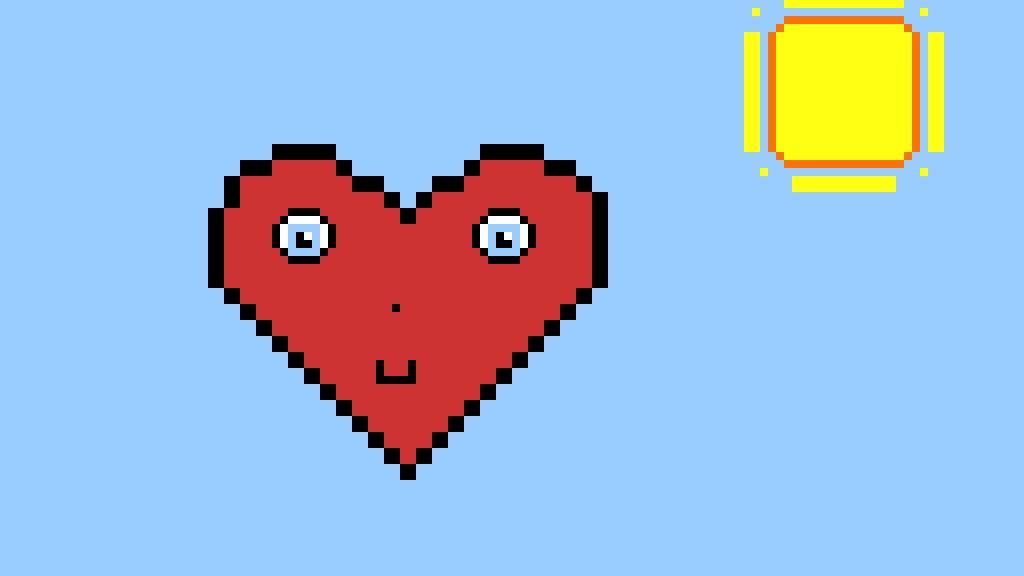 Editing corazon - Free online pixel art drawing tool - Pixilart