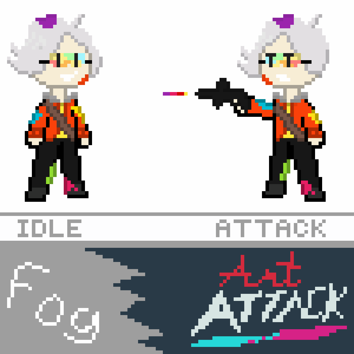 Editing Fog--Art Attack Sprite - Free online pixel art drawing tool ...