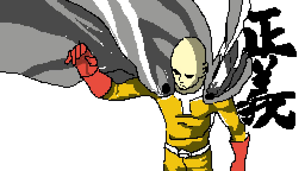 Pixilart - Saitama! - From One Punch Man! by Betosaur0