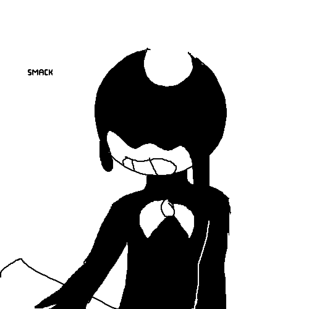 Pixilart - bendy table smack by Bendyplier