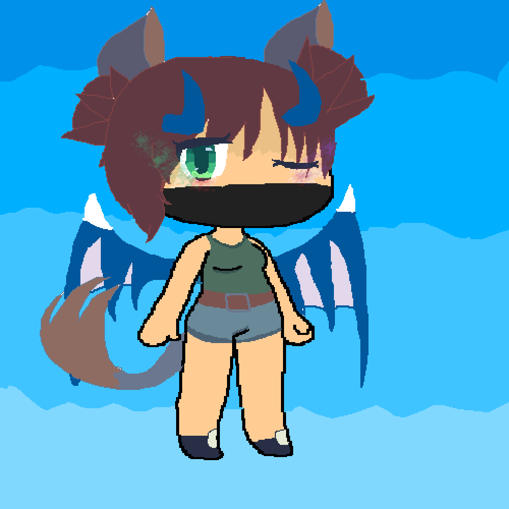 Editing My first gacha - Free online pixel art drawing tool - Pixilart