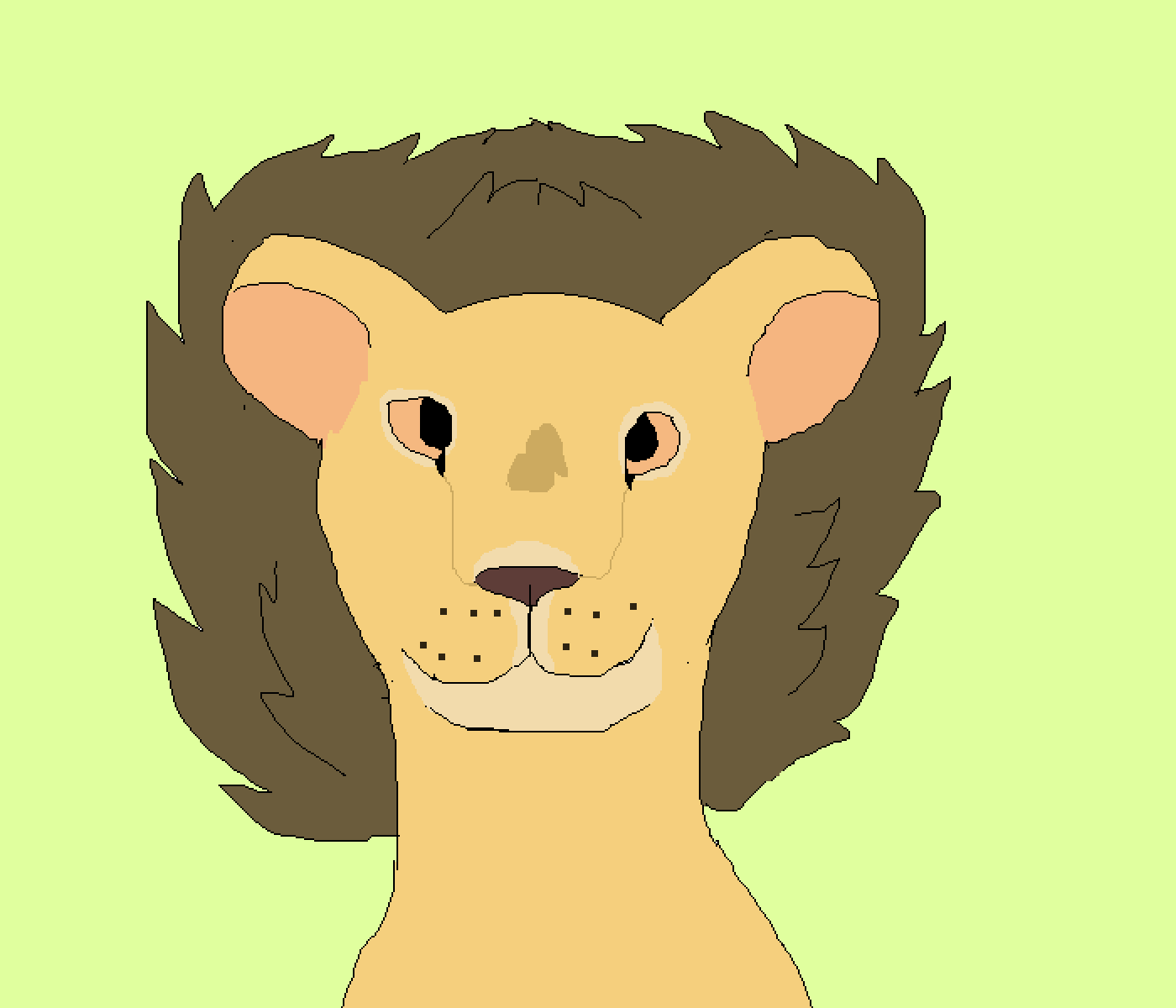 Editing Lion - Free online pixel art drawing tool - Pixilart