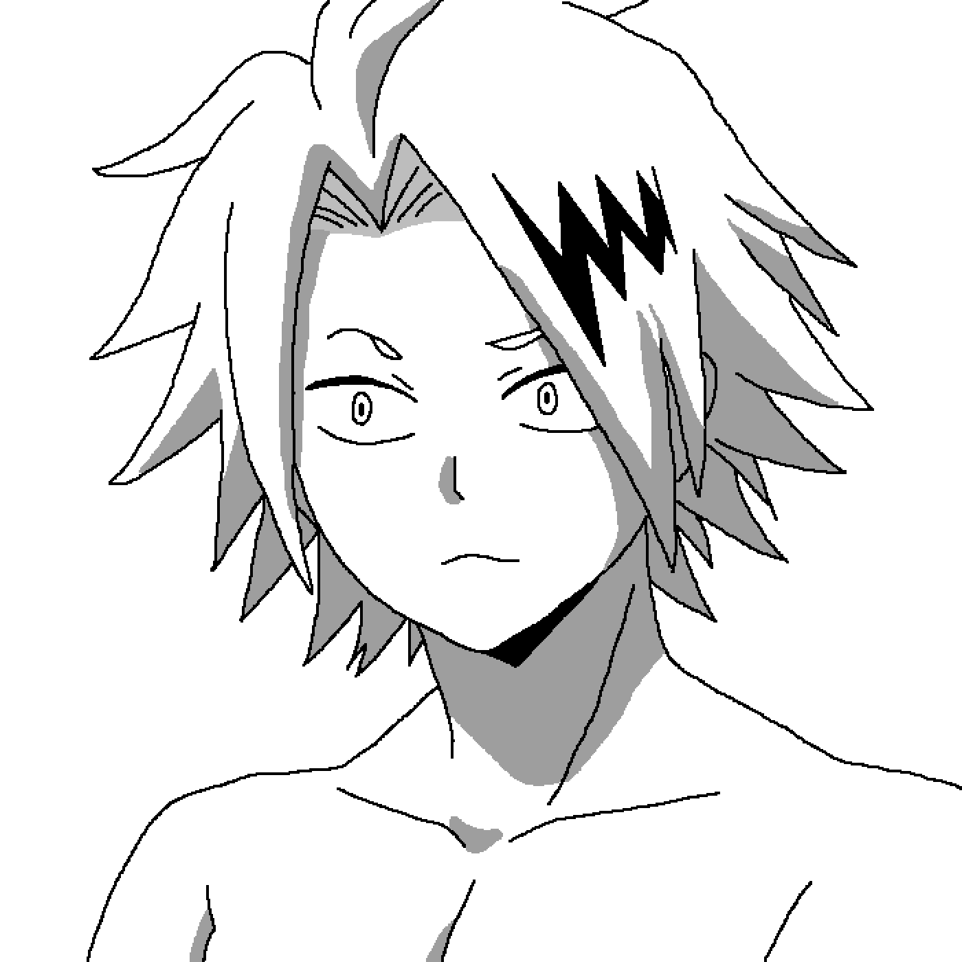 Pixilart - Denki base by DinomiteNo1