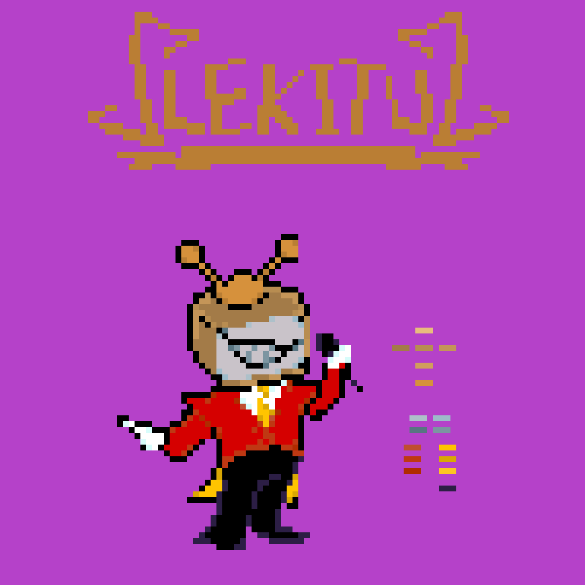 Pixilart - Mike sprite by Lekitu