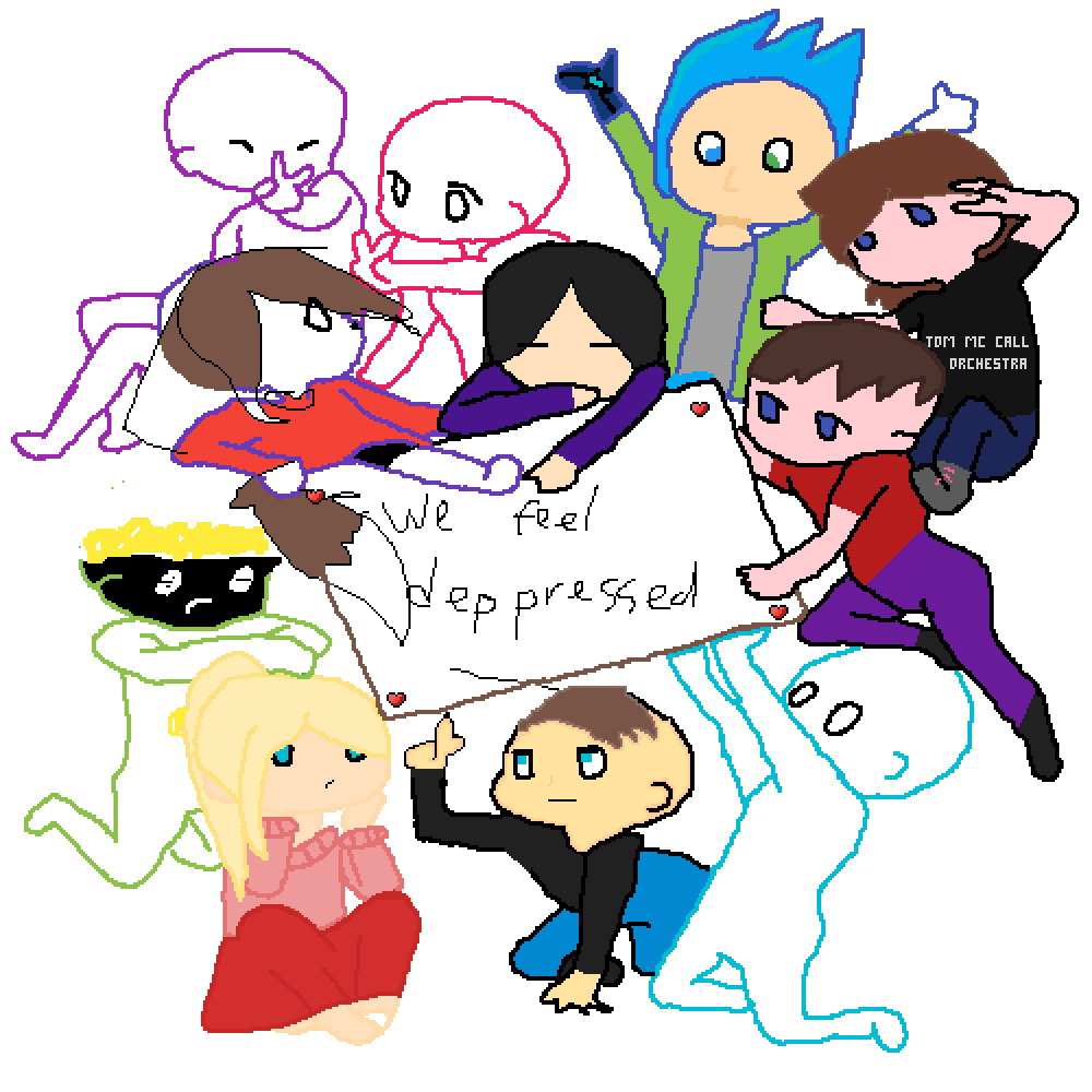 Pixilart - Gangs all here!! by DeadChild