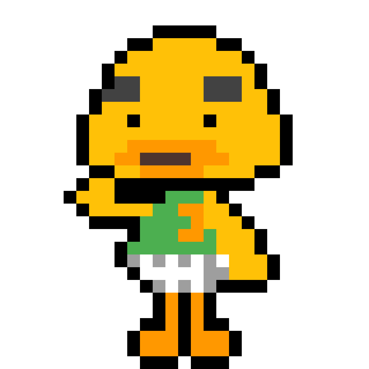 Pixilart - acnh sprite- joey by AManPreson