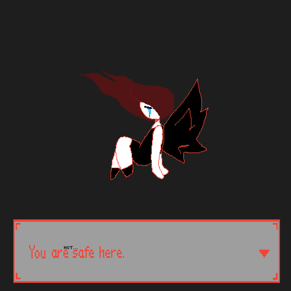 Pixilart - You Are (NOT) Safe Here. by KatTheArtist20