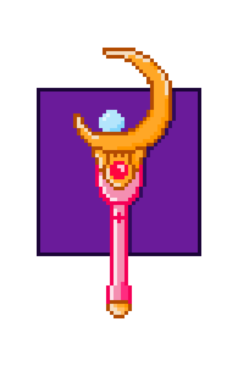 Pixilart - Moon Stick (Sailor Moon) by Cyprus-Cryss