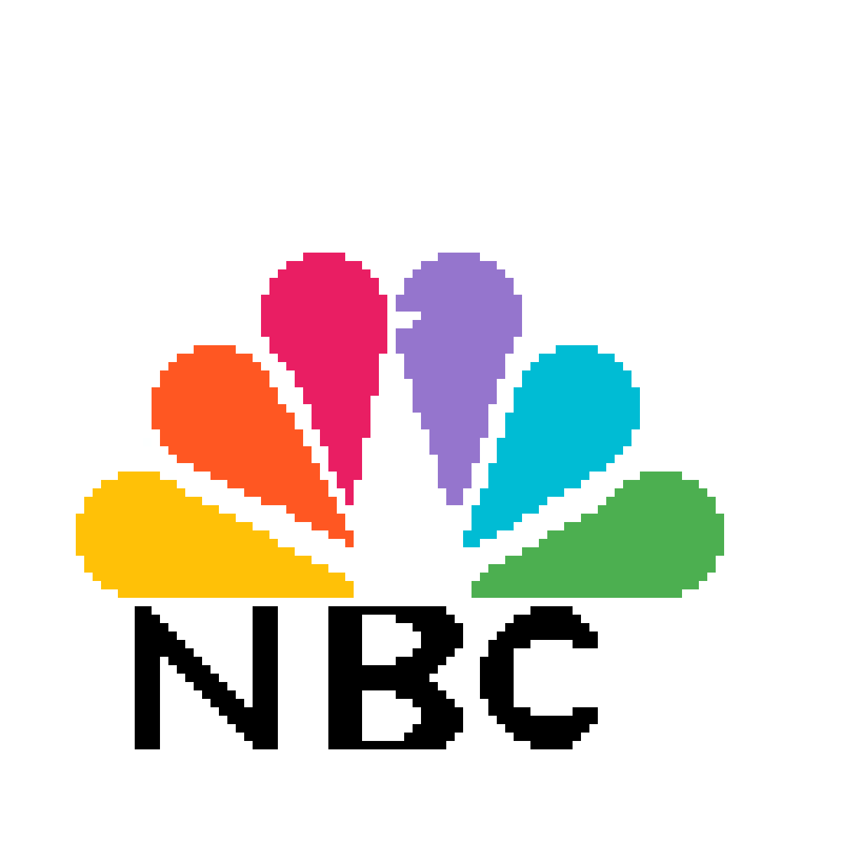 Editing NBC Logo - Free online pixel art drawing tool - Pixilart