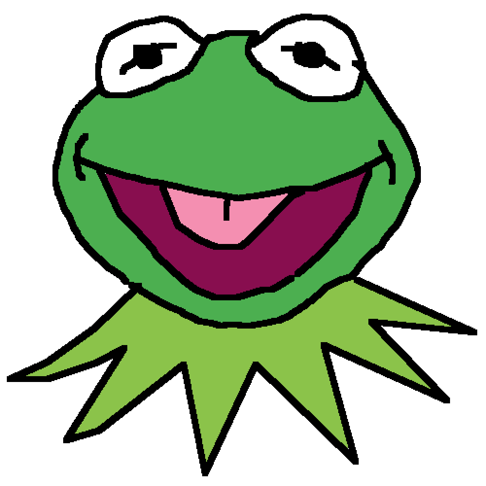Pixilart - kermit by gracie-the-wolf