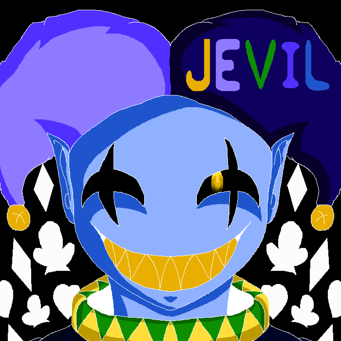 Pixilart - Jevil by TygraLeo
