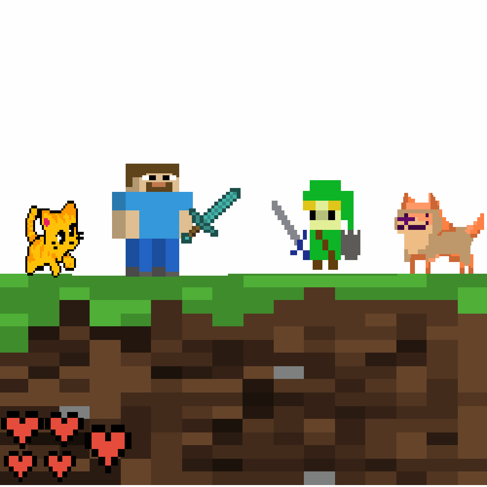 Pixilart - fight by potato-lovs