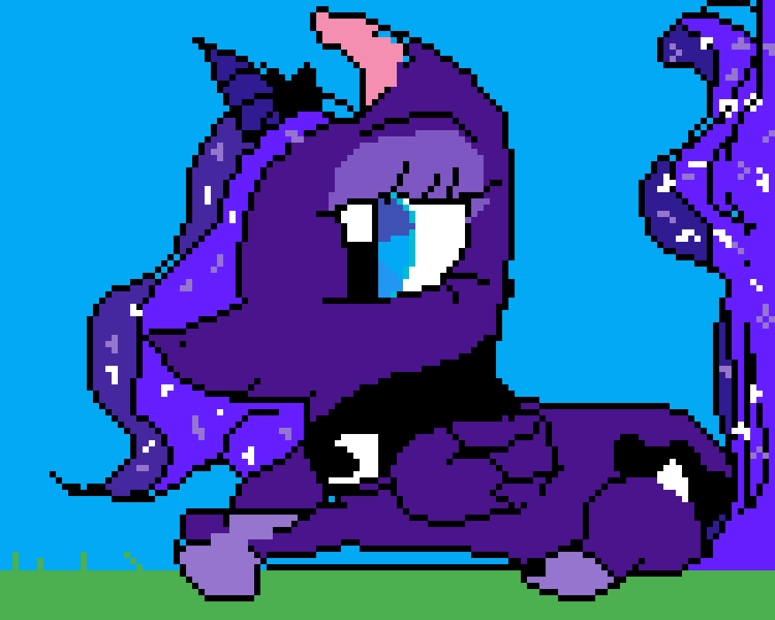 Editing Luna - Free online pixel art drawing tool - Pixilart