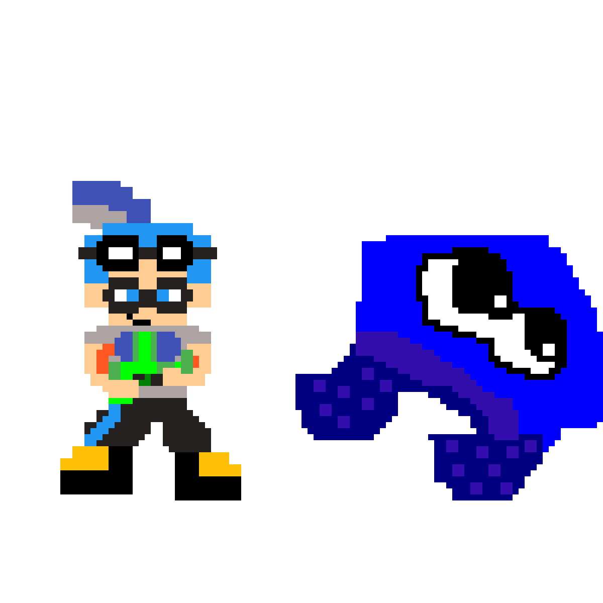 Pixilart - inkling boy by Anonymous