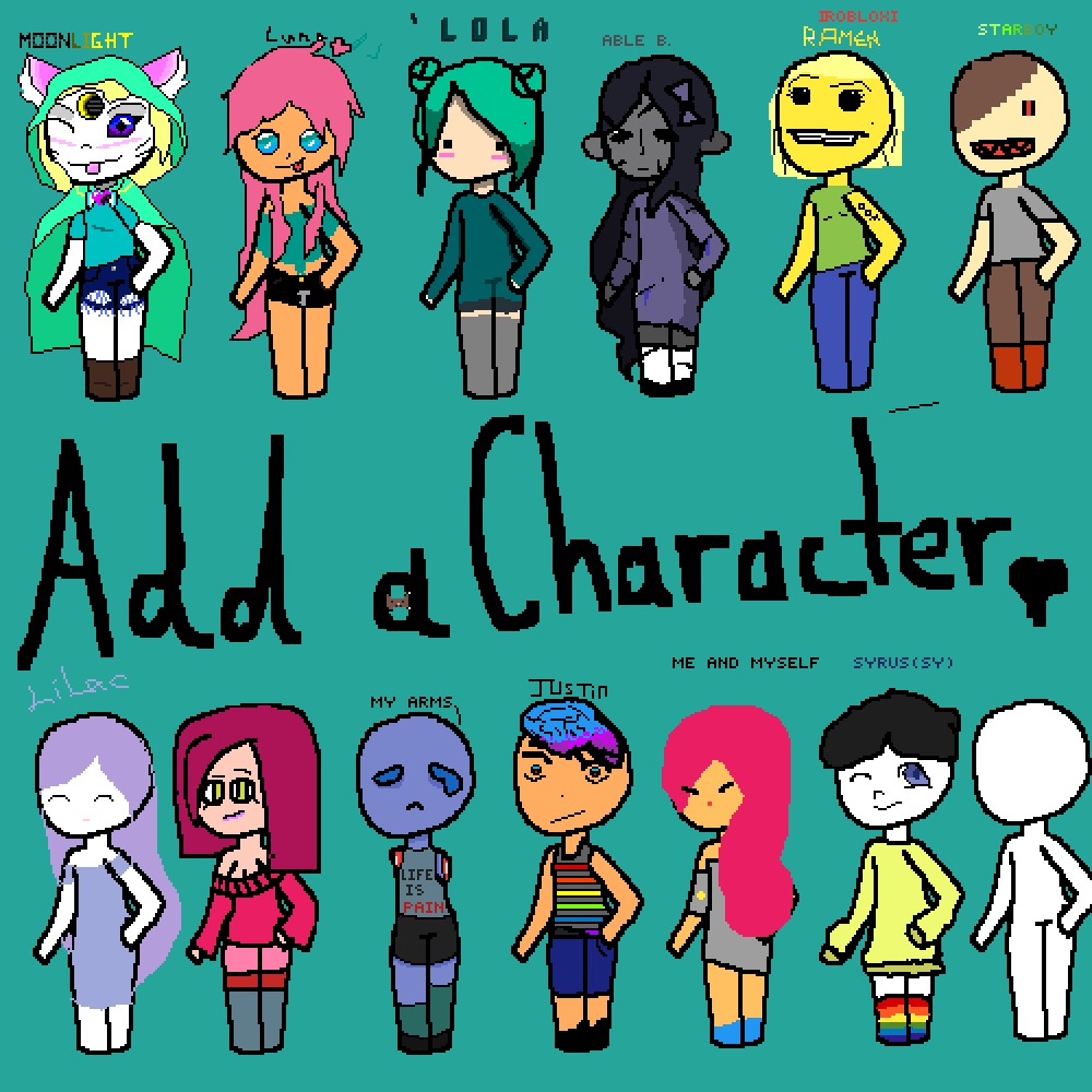 Pixilart - draw your character by ghostdoesart