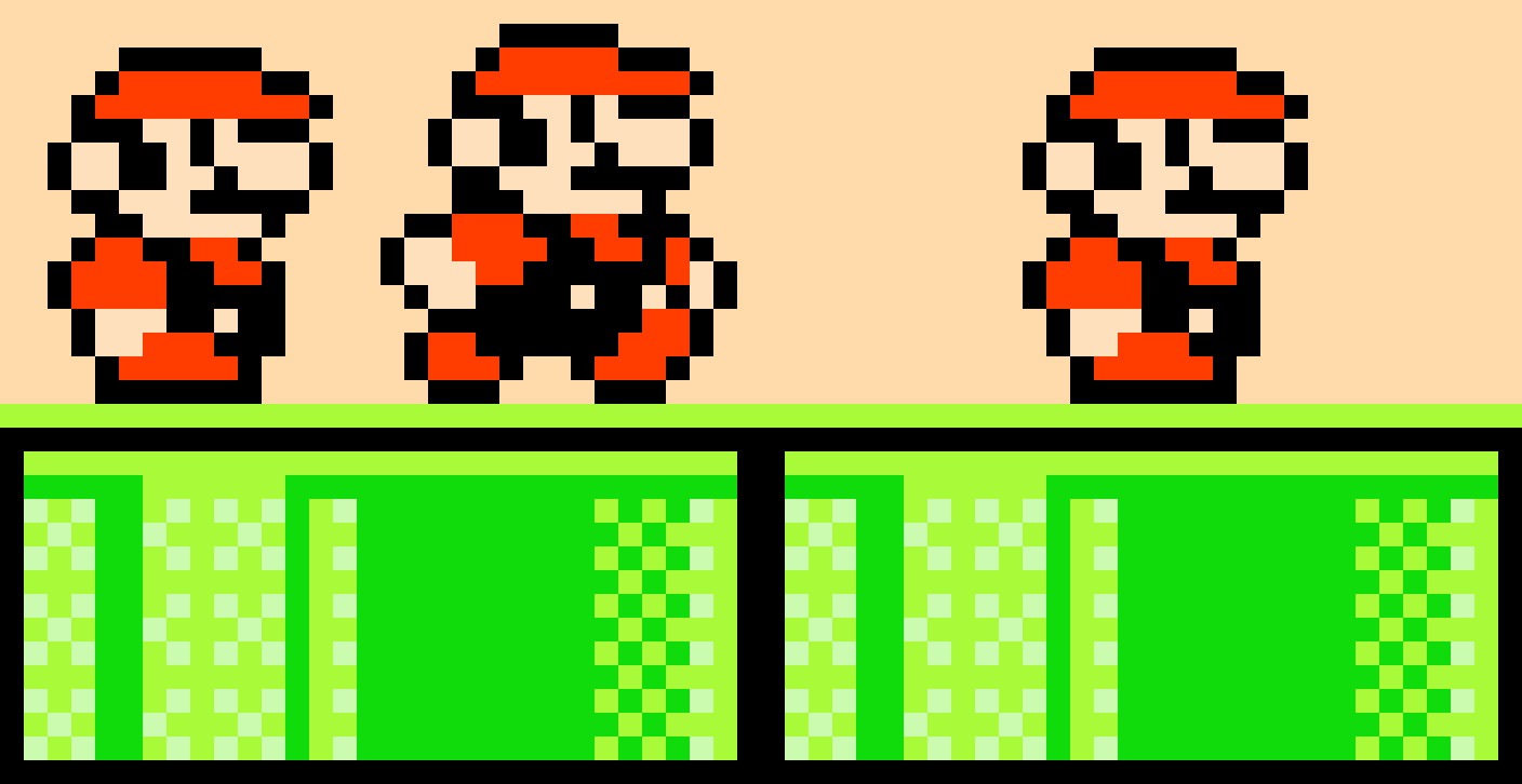 Pixilart - SMB3 Walk Cycle by Pixels2008