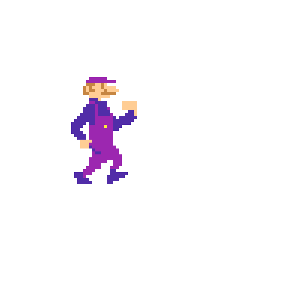 Editing waluigi (running animation) - Free online pixel art drawing ...