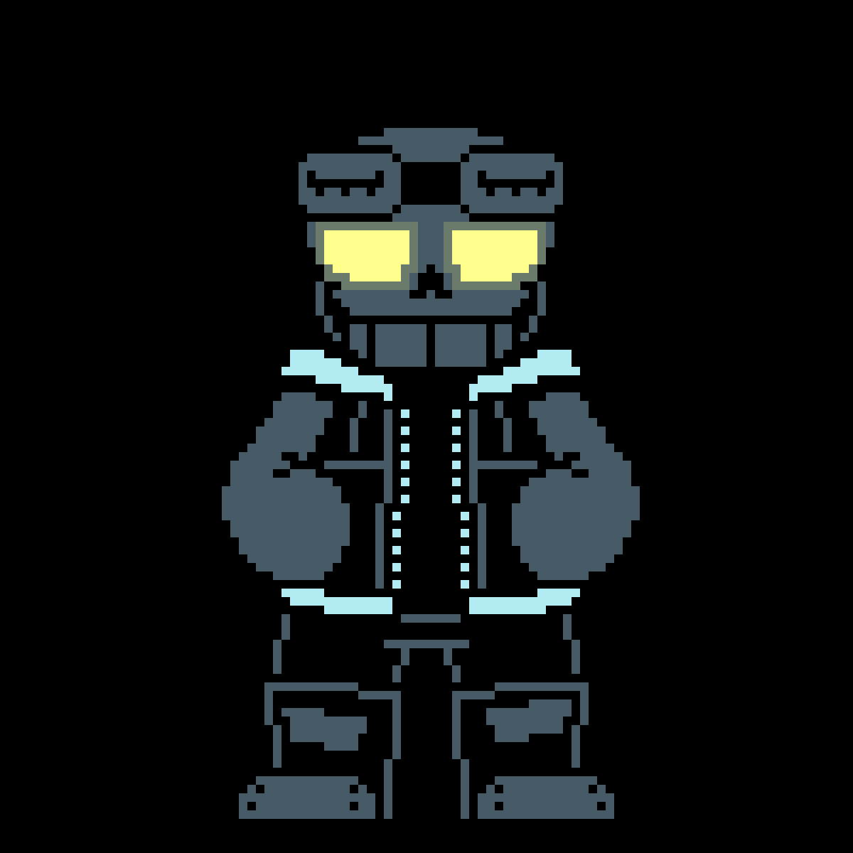 Pixilart - new MOD sans v2 by eggy-flare