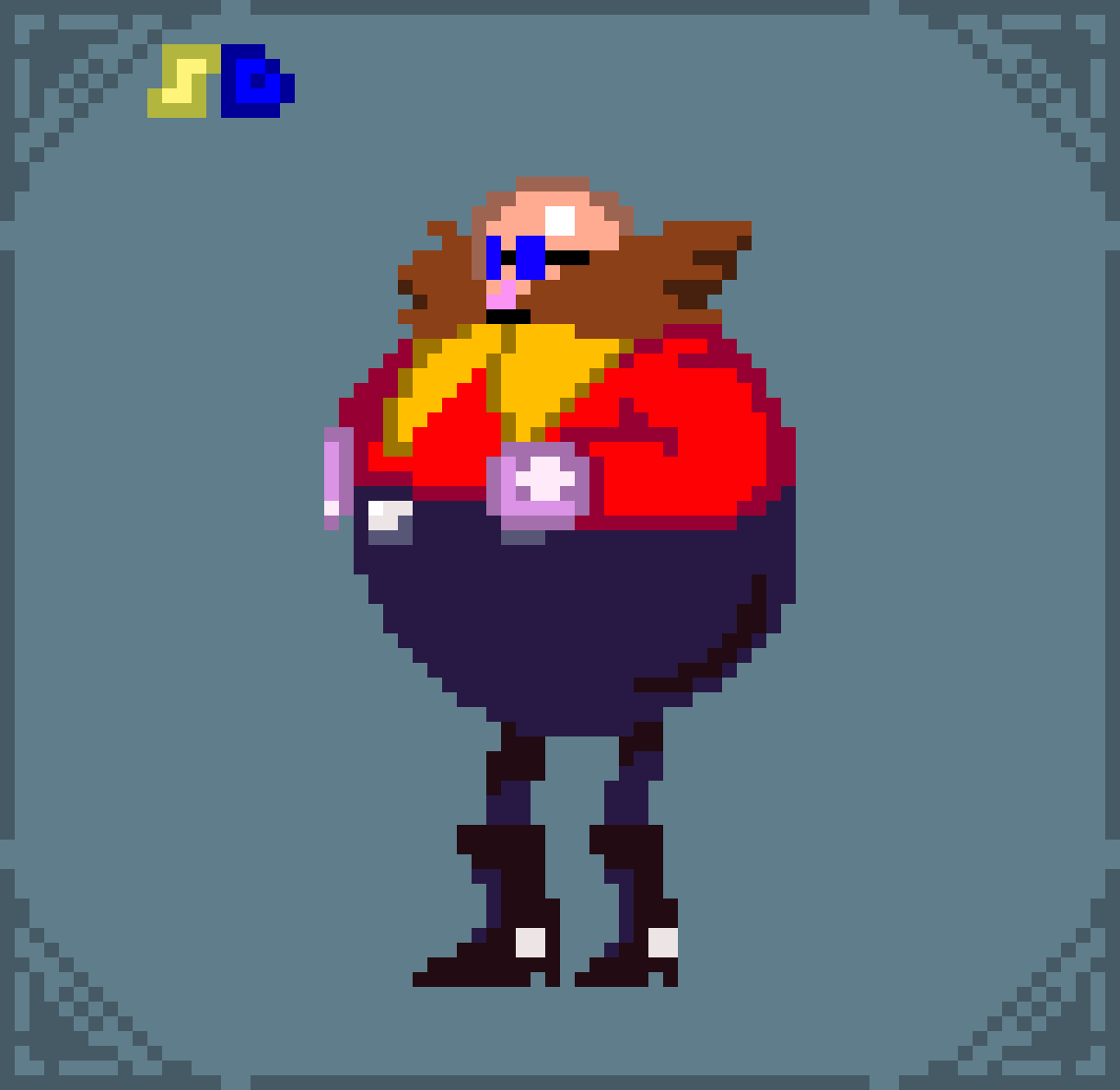 Pixilart - Dr. Robotnik by SpongeDrew