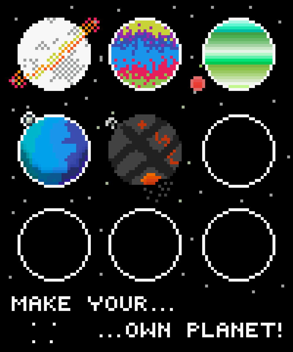Pixilart - Planets. by Shadow-Prince
