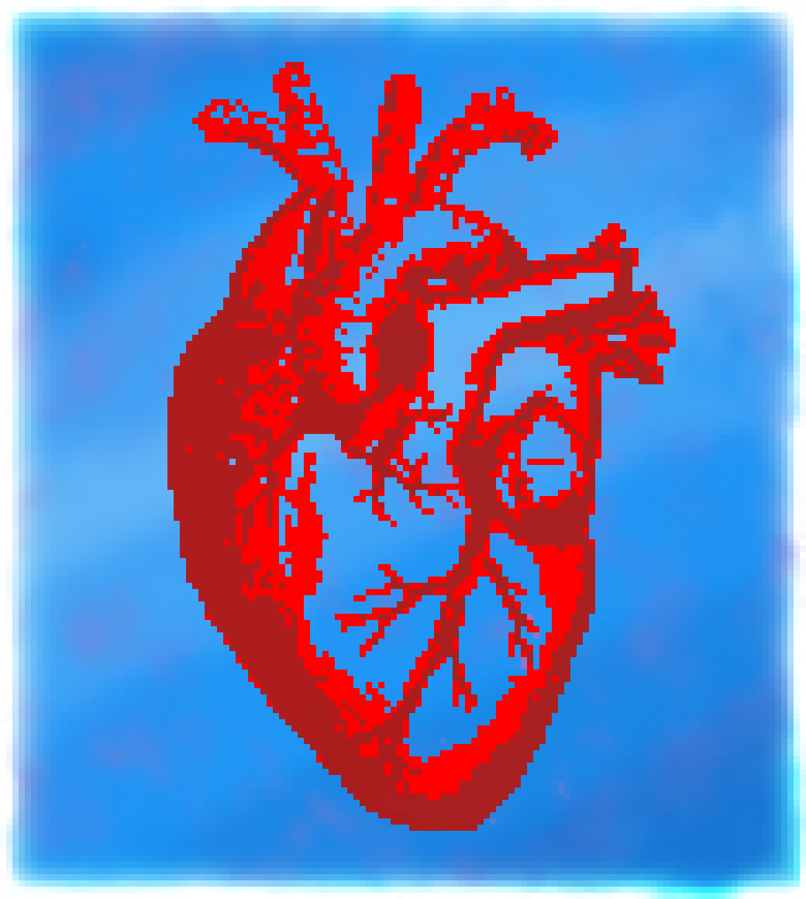 Pixilart - human heart by awesomepanda