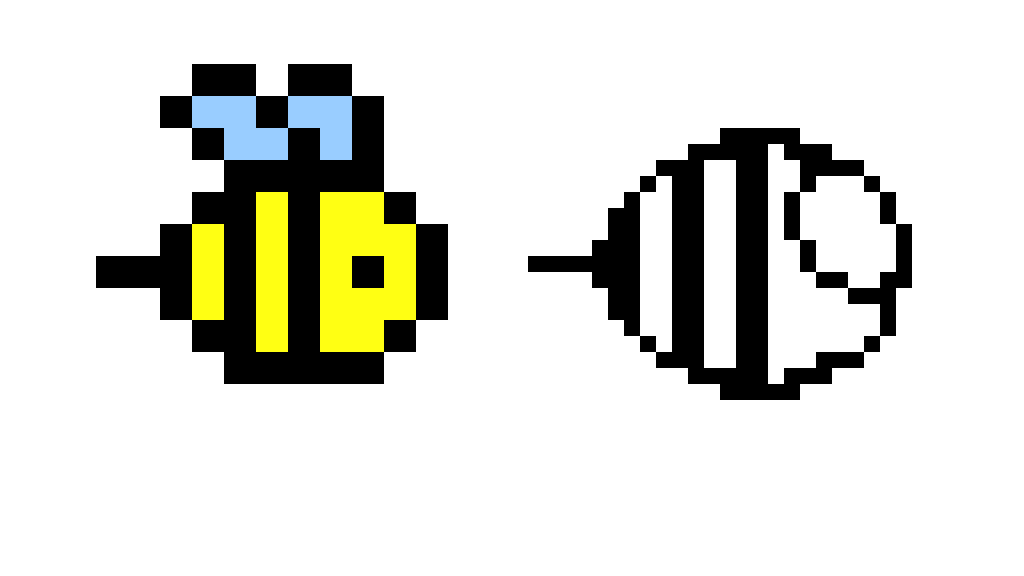 Editing Bee - Free online pixel art drawing tool - Pixilart