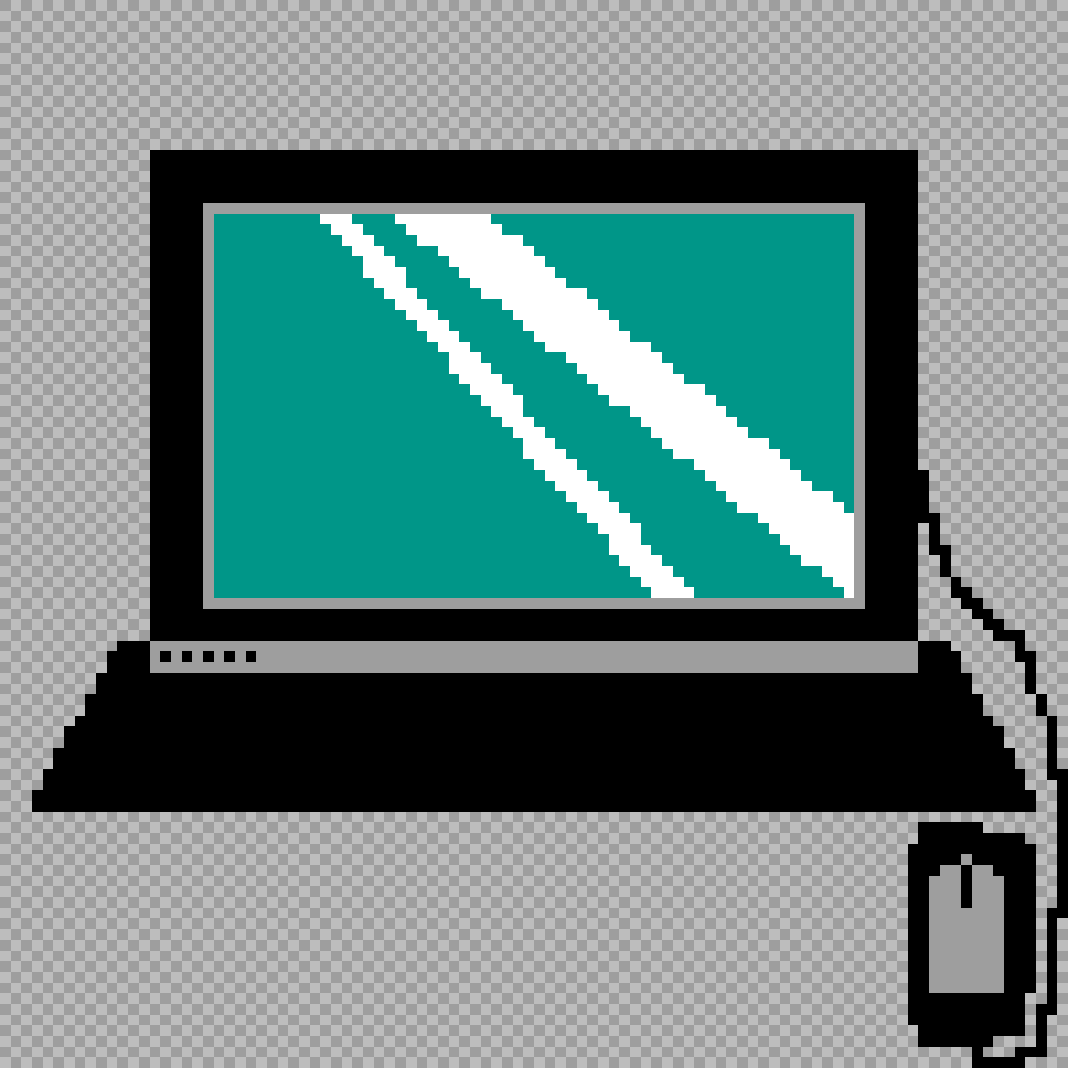 Pixilart - a computer by XenoFoxMaster