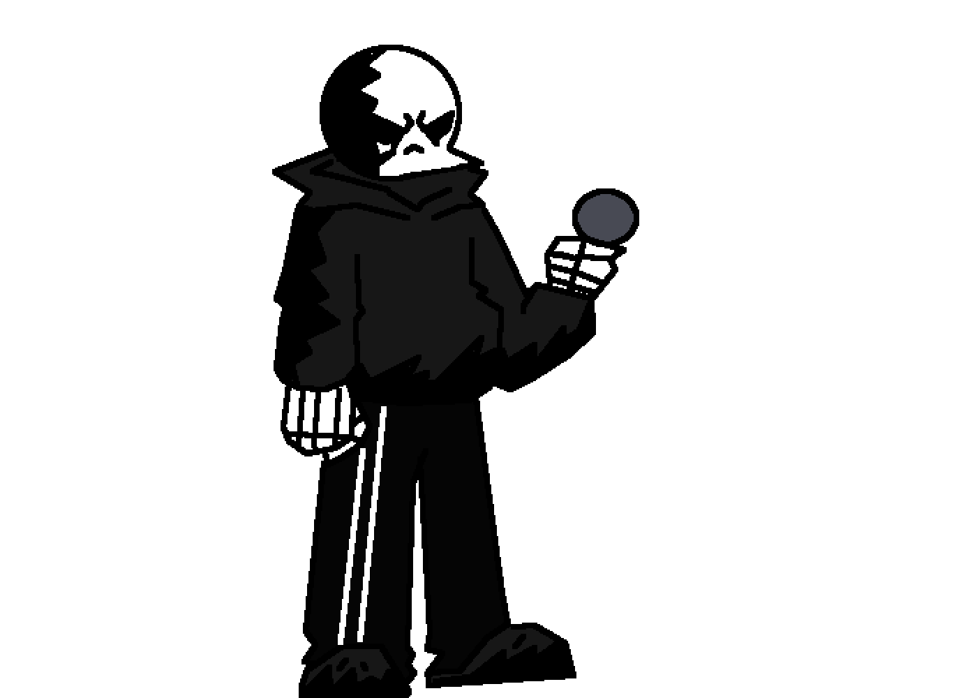 Pixilart - Faker unknown sans by MrN3GATIVE