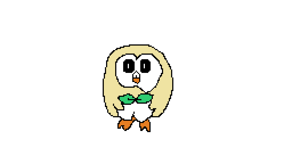 Pixilart - Rowlett GIF by EtherealLunala