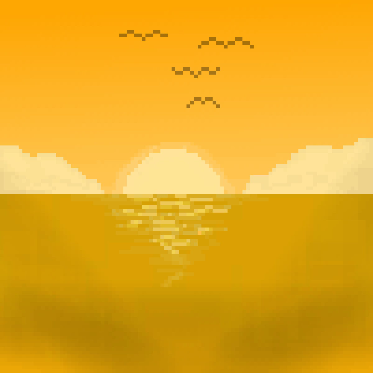 Pixilart - Gif Sunset by 9Kreck9