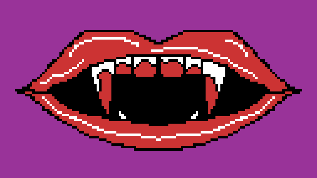 Editing fangs - Free online pixel art drawing tool - Pixilart