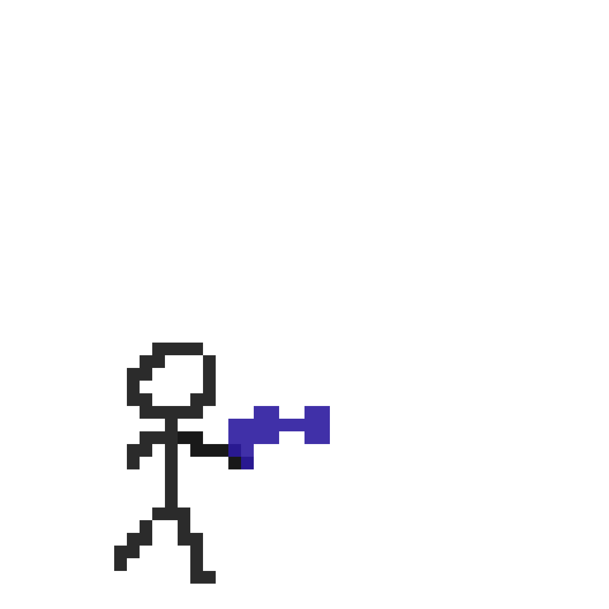 Pixilart - Stickman Attack (No Background) by eeloc10