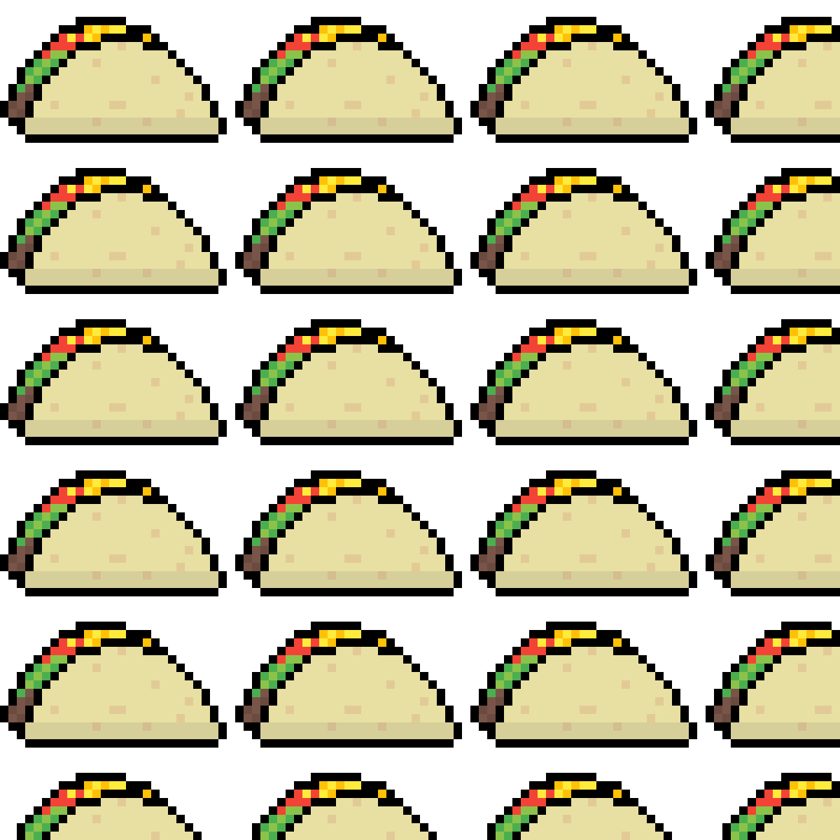 Pixilart - Raining taco by Haruna-Yamada