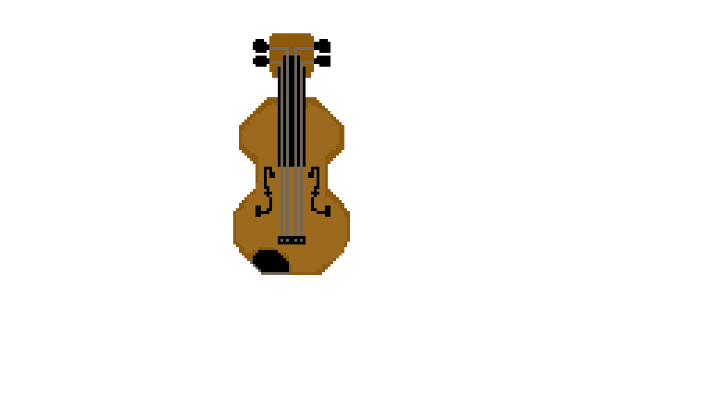 Editing The Violin - Free online pixel art drawing tool - Pixilart