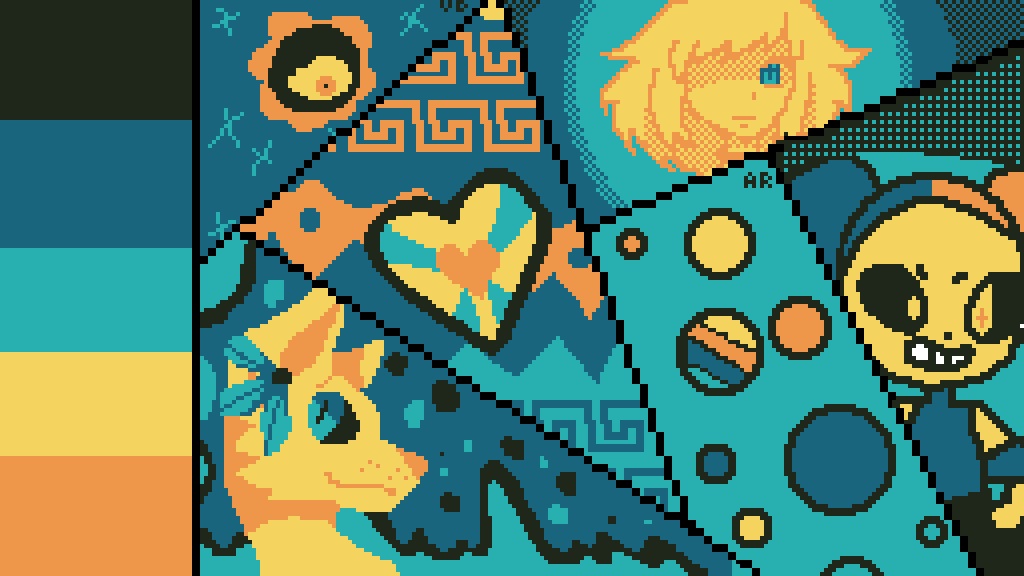 Pixilart - Five Colors Collab by VessReal