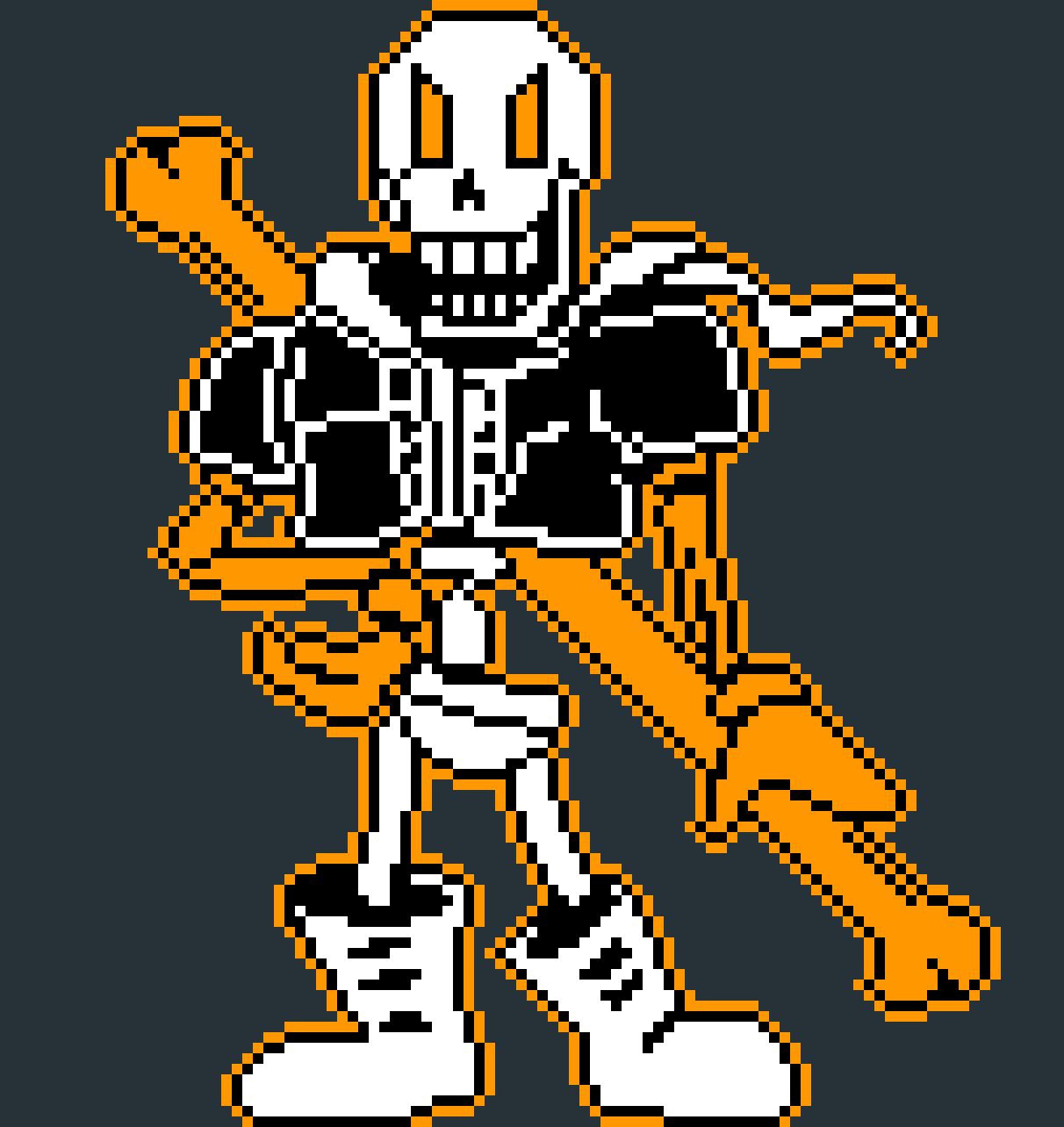 Editing Papyrus's ainavol Phase 1 - Free online pixel art drawing tool ...