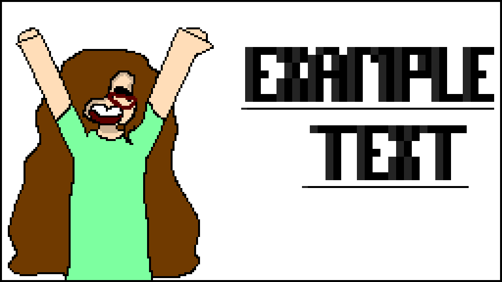 Editing example for custom intro. - Free online pixel art drawing tool ...