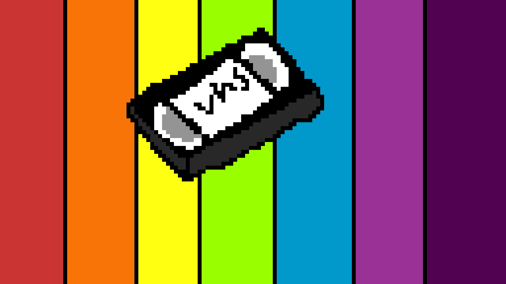 Editing vhs tape - Free online pixel art drawing tool - Pixilart