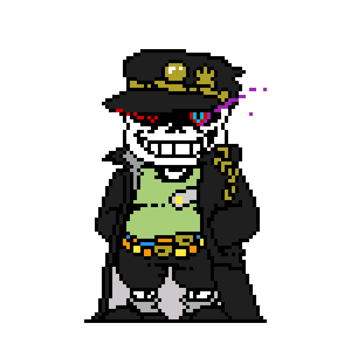 Pixilart - dust Jotaro sans by DD-sans
