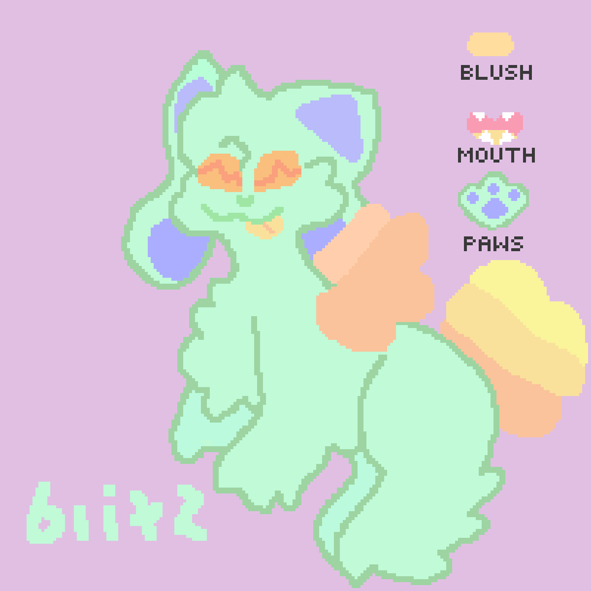 Pixilart - blitz reference sheet by sunnydae