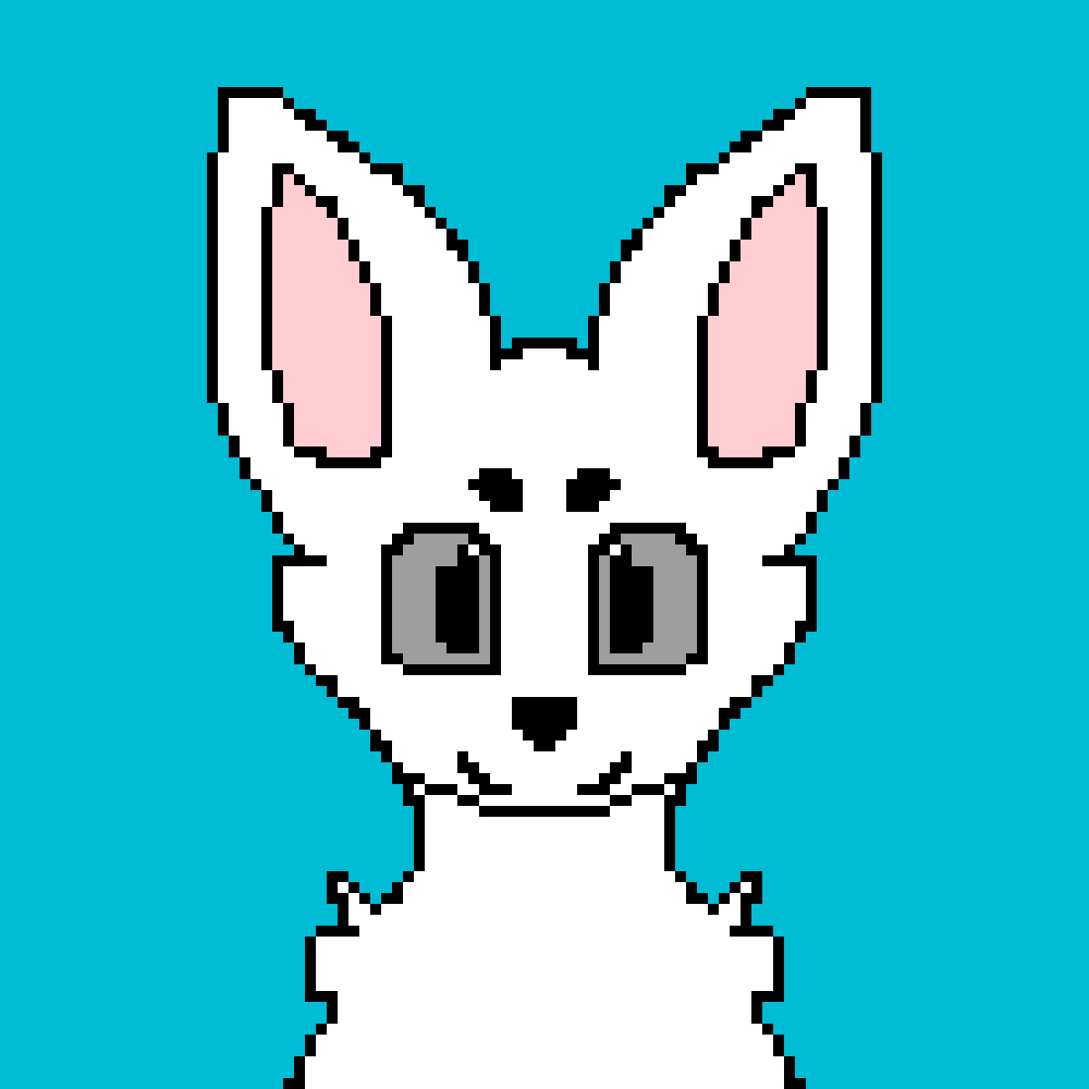 Editing arctic Fox - Free online pixel art drawing tool - Pixilart