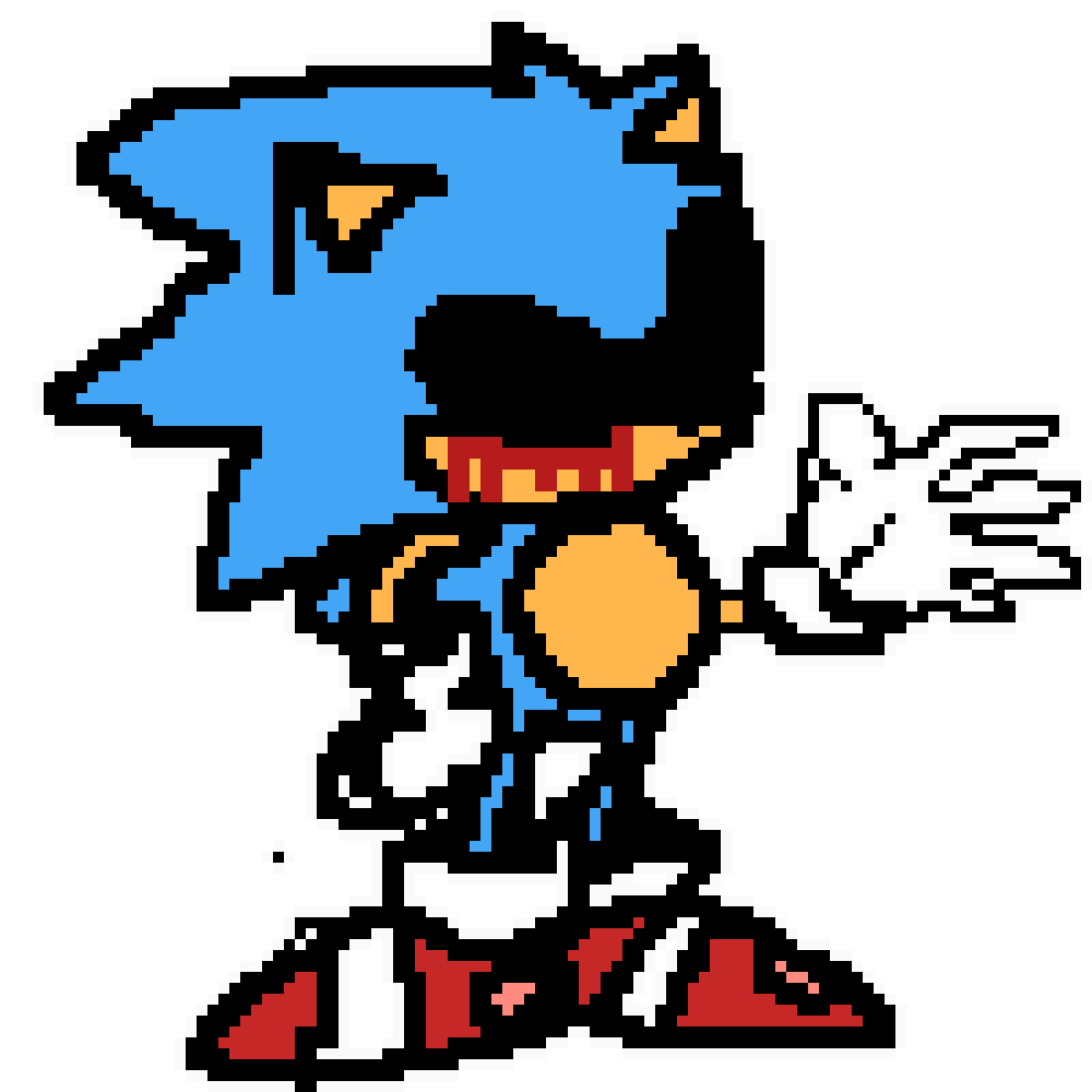Pixilart - Sonic exe by TechnoFan