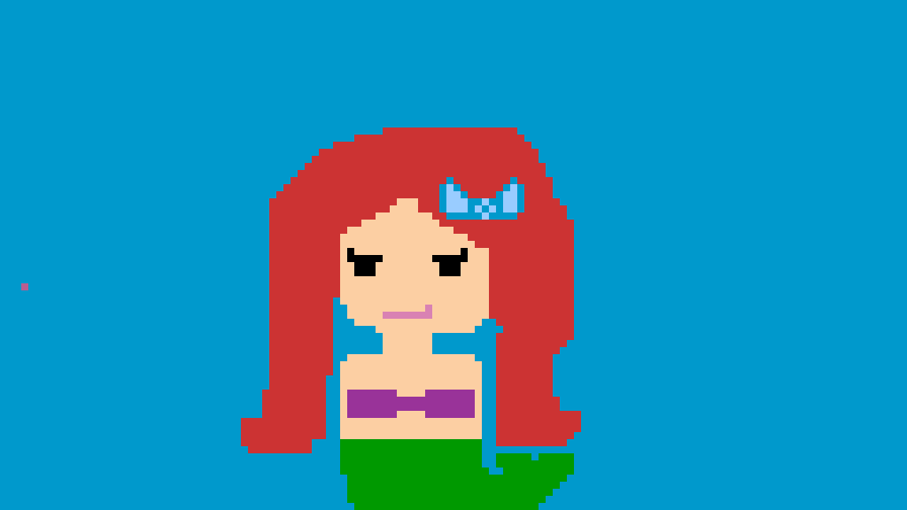 Editing ariel under the sea - Free online pixel art drawing tool - Pixilart
